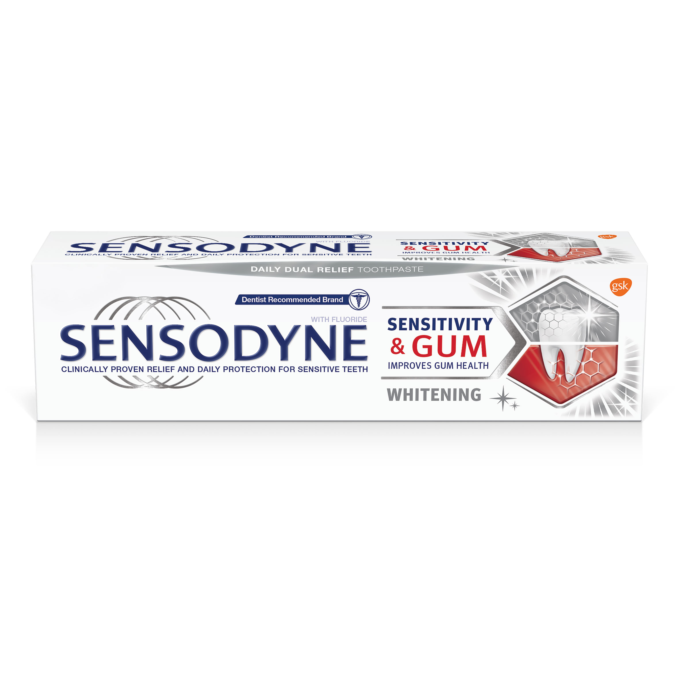 Sensodyne Sensitivity & Gum Whitening Sensitive Toothpaste 75ml ...